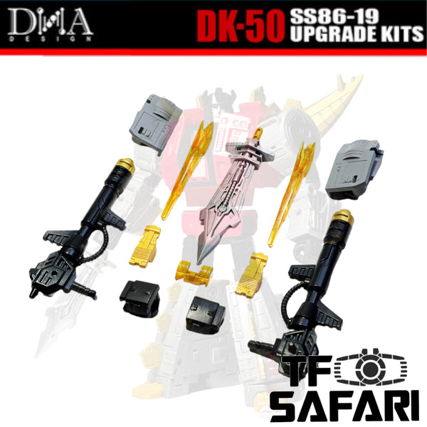 DNA Design DK-50 DK50 Upgrade Kits for Studio Series SS86-19 Dinobot S ...