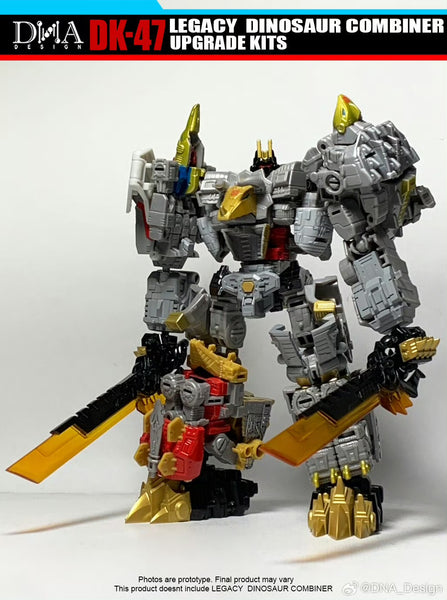【Pre-Order】DNA Design DK-47 DK47 Upgrade Kits for Legacy Dinosaur Comb ...