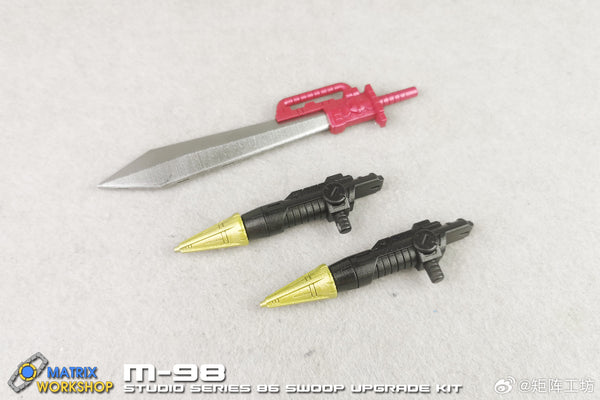 Matrix Workshop M98 M-98 Weapon set for Studio Series 86-26 Swoop Upgr ...