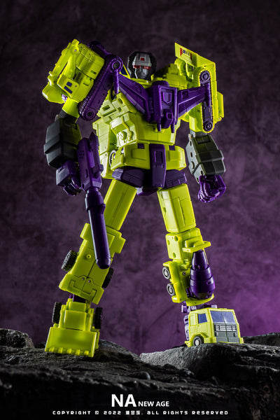 NA NewAge H34 H-34 Hephaestus (G1 Devastator) Reissue 7 in 1 set New ...