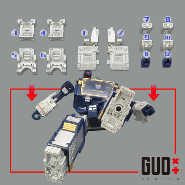 【Incoming】Go Better Studio GX-19 GX19 Upgrade Kits for WFC Earthrise ...