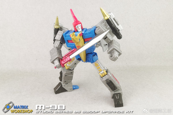 Matrix Workshop M98 M-98 Weapon set for Studio Series 86-26 Swoop Upgr ...