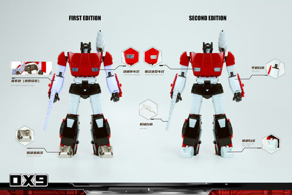 DX9 Toys D21 D-21 Red Storm (Sideswipe G1 MP 2.0) – TFSAFARI