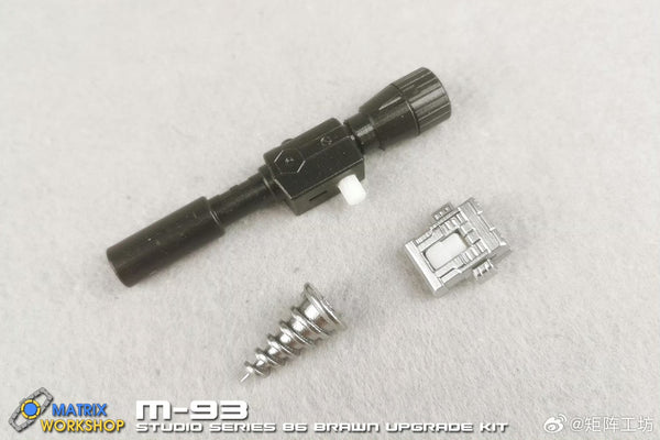 Matrix Workshop M93 M-93 Weapon set (Guns / Sword) for Studio Series 8 ...