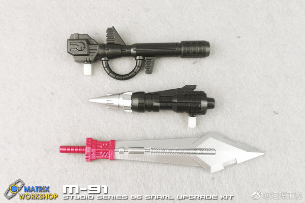 Matrix Workshop M91 M-91 Weapon set (Guns / Sword) for Studio Series 86 ...