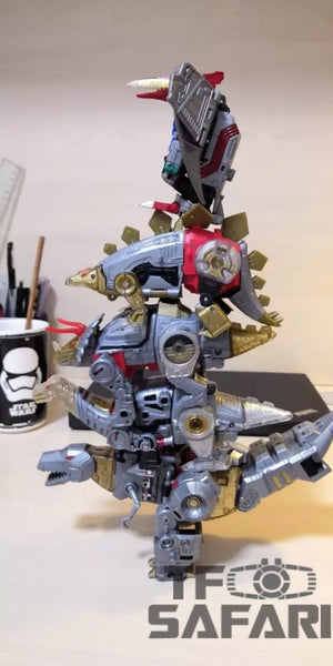 BPF Volcanicus (POTP Dinobot Combiner, 1:1 KO) 5 in 1 – TFSAFARI