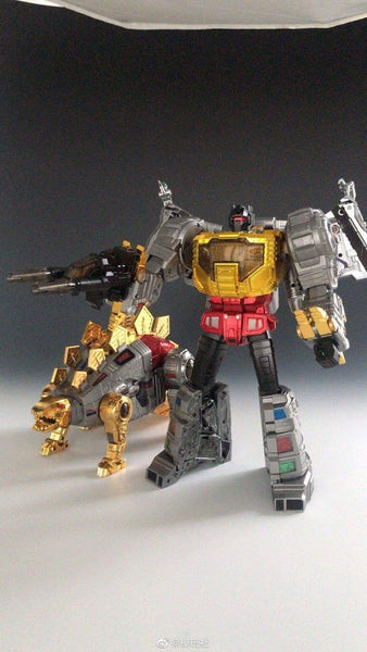GigaPower GP HQ-01R HQ01R Superator (Grimlock) Chrome Version Giga Pow ...