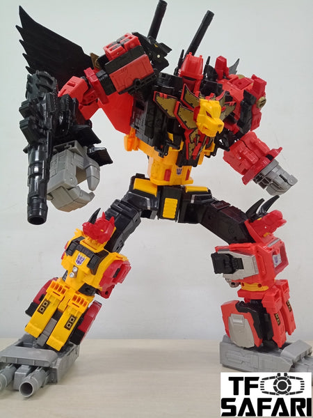 Transformers Power of the Primes POTP Predaking 5 in 1 set 【Unofficial ...