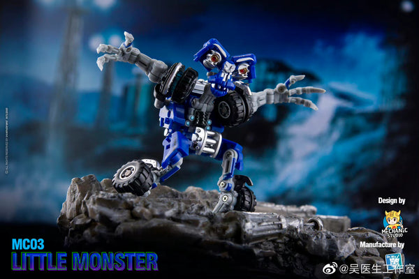 Dr.Wu & Mechanic Studio Movie Collector MC03 MC-03 Little Monster ( Wh – TFSAFARI
