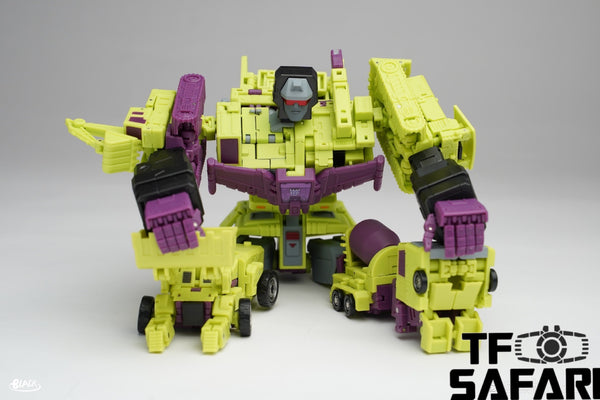Magic Square MS Toys Constructor Devastator Combiner 3 sets (2 in 1 se ...