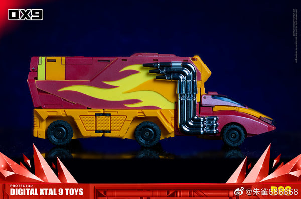 DX9 Toys D-06M D06M Carry (Not Hot Rod Rodimus) Metallic Painting Vers ...