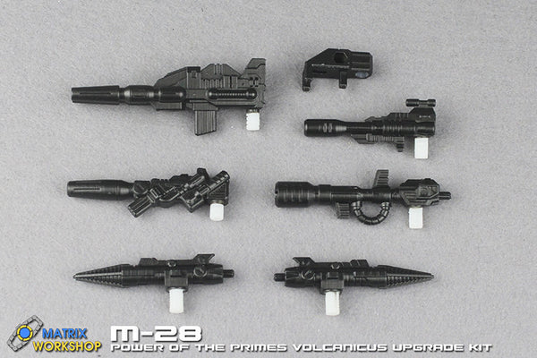 Matrix Workshop M-28 M28 Weapon Set for POTP Volcanicus Upgrade Kit ...