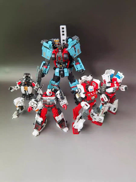 Yes Model Combiner Defensor (Oversized MTCM MTCM-04 Guardia ) Full Set ...