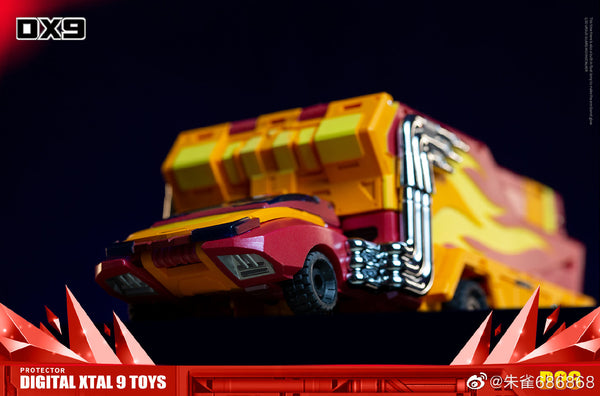 DX9 Toys D-06M D06M Carry (Not Hot Rod Rodimus) Metallic Painting Vers ...