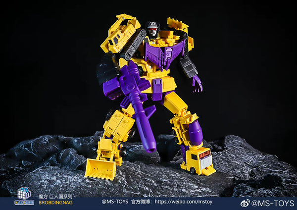 Magic Square MS Toys MS-B48 MSB-48 Power King Devastator Combiner G2 V ...