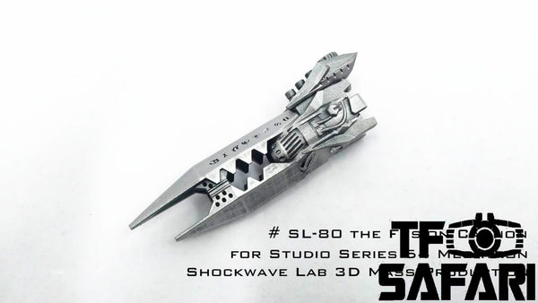 Shockwave Lab SL80 SL-80 Fusion Cannon for Studio Series 54 SS54 Megat ...