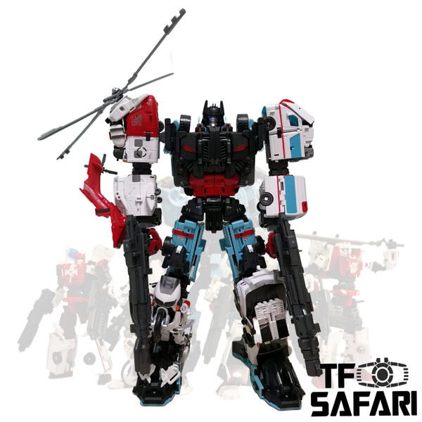 Yes Model Combiner Defensor (Oversized MTCM MTCM-04 Guardia ) Full Set ...